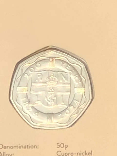 2024 50P FIFTY Pence Coin RNLI 200 Years - Charles III Uncirculated UK ...