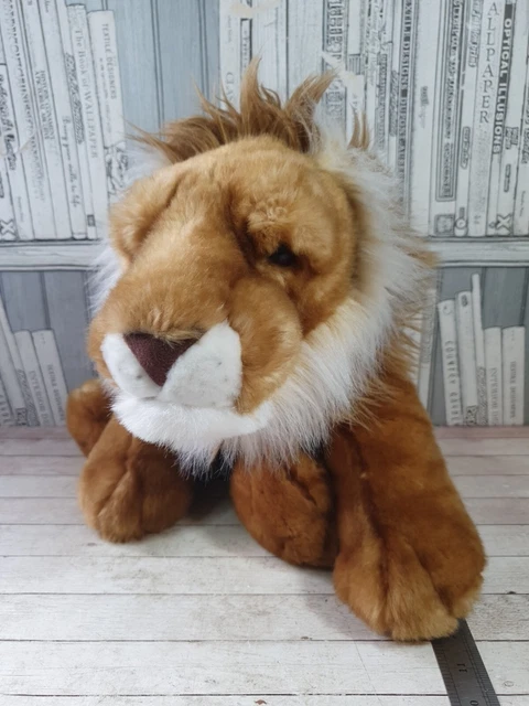 KEEL TOYS LION Plush WWF Endangered Species Soft Toy Large 16” EUR 17 ...
