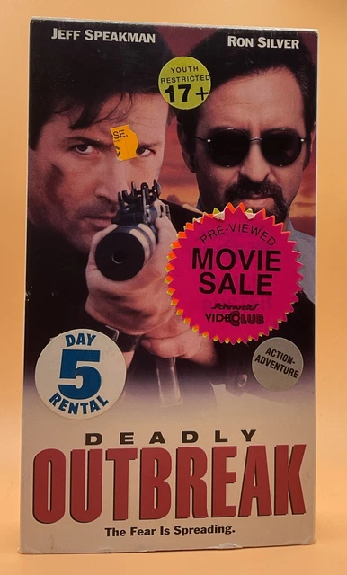DEADLY OUTBREAK VHS 1995 Jeff Speakman **Buy 2 Get 1 Free** £7.30 ...