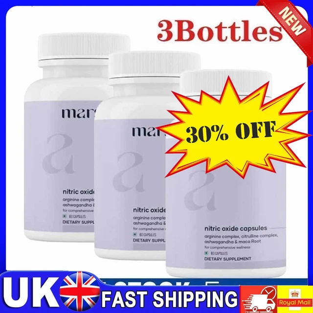 3PACKS - MARS Nitric Oxide Capsules UK （Pack of 3） £12.09 - PicClick UK