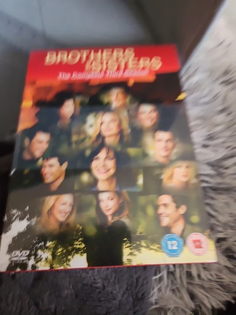 BROTHERS AND SISTERS Series 3 Complete Box Set DVD 2009 Rob Lowe Family ...