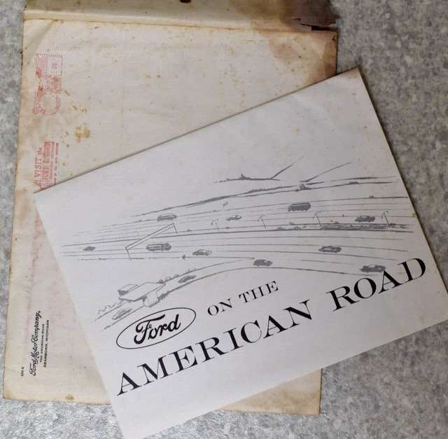 RARE VINTAGE 1962 FORD POSTER GREAT CONDITION (X) $47.50 - PicClick