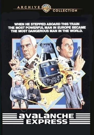 AVALANCHE EXPRESS (DVD) Claudio Cassinelli Horst Bucholz Joe Namath ...