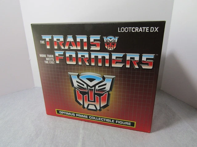 FIGURINE DE COLLECTION Loot Crate DX Transformers Optimus Prime neuve ...