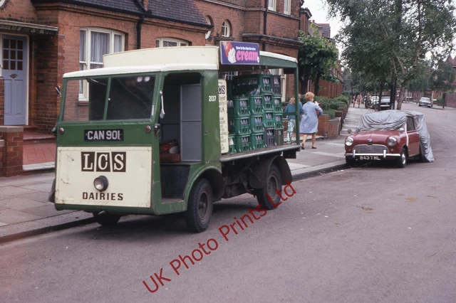 PHOTO 6X4 ELECTRIC Milk Float LCS Dairies London Co-Op CAN901 July 1968 ...