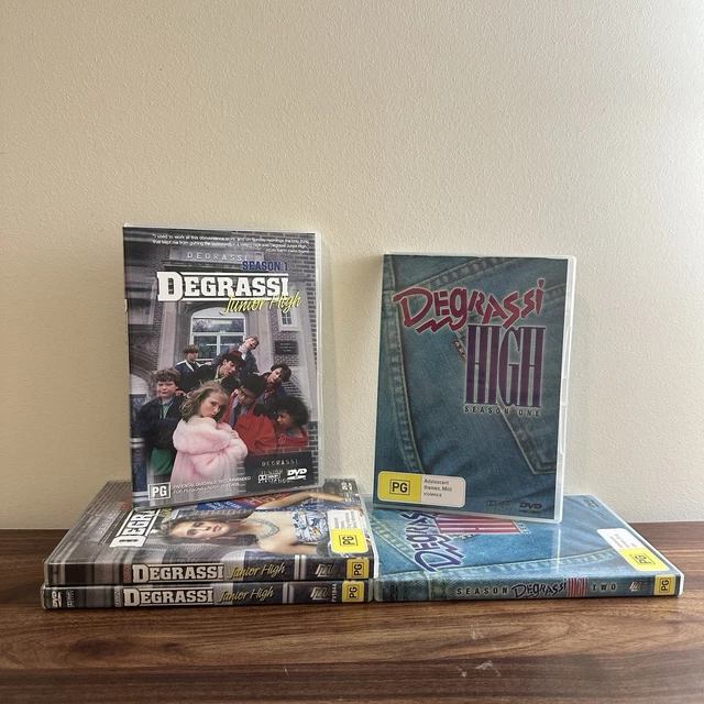 DEGRASSI JUNIOR HIGH + Degrassi High Complete Series Collection DVD Region 4 $44.95 - PicClick AU