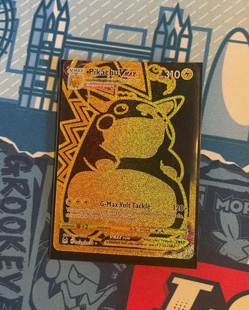 PIKACHU VMAX SECRET Rare Pokémon Card - Lost Origins Pre-Release £55.00 ...