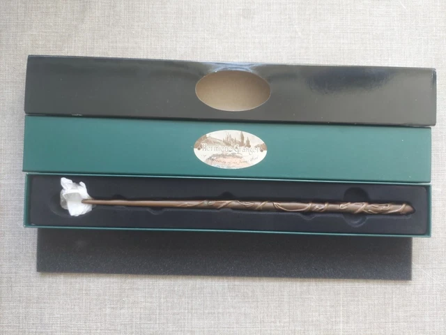 HARRY POTTER OFFICIAL Wands Hermione Granger The Noble Collection Wand ...