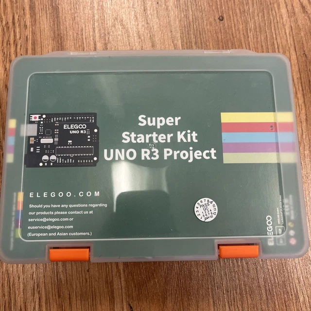 ELEGOO UNO R3 Project Super Starter Kit Full Tutorial, Works With ...