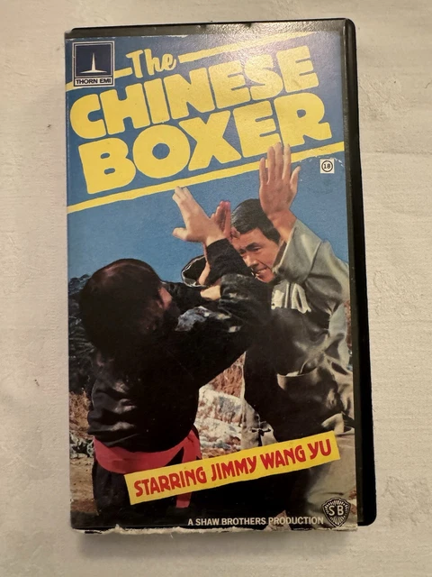 THE CHINESE BOXER Pre-Cert VHS Video Tape (Thorn EMI Release) - RARE £1 ...