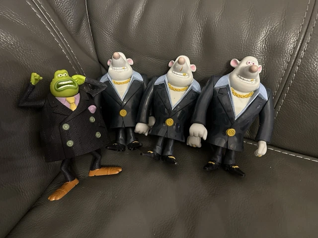 FLUSHED AWAY FIGURE Bundle, The Toad And 3x Whitey Figures £12.14 ...