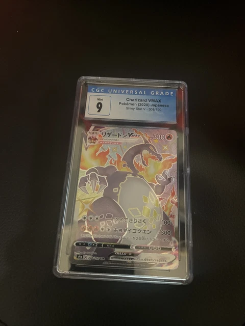 POKEMON JAPANESE CHARIZARD VMAX Shiny Star V 308/190 CGC 9 $300.00 ...