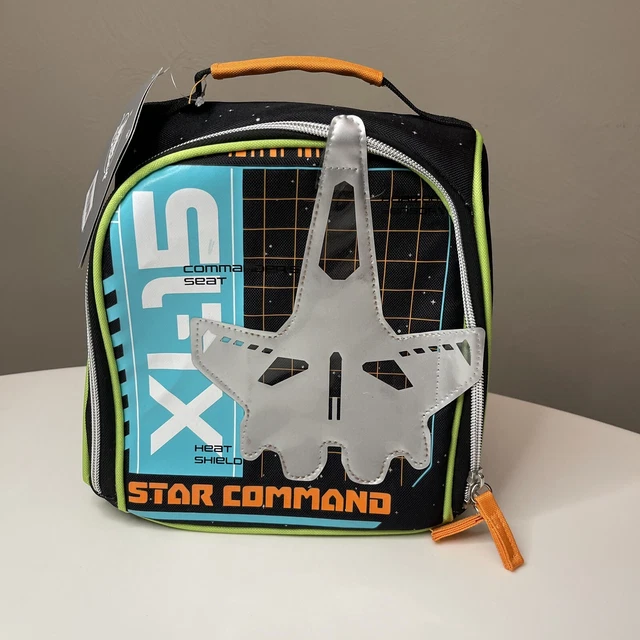 DISNEY STORE LUNCH Box Black Pixars Buzz Lightyear Star Command NWT £10 ...