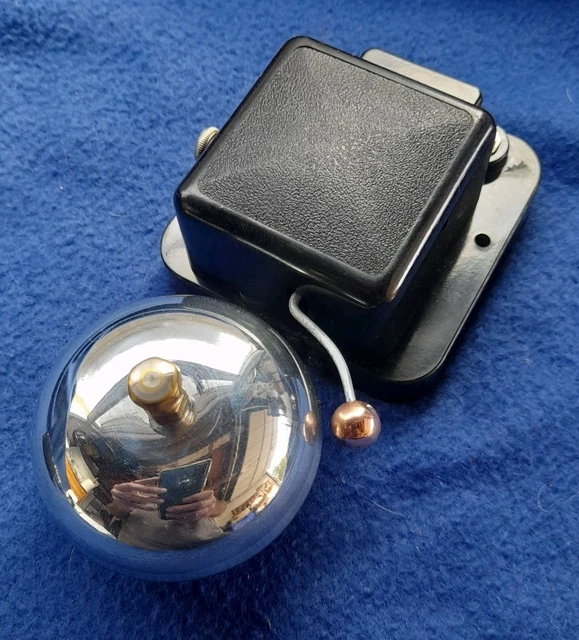 VINTAGE ELECTRIC GPO 56E Telephone Extension Bell Bakelite Door Butler ...