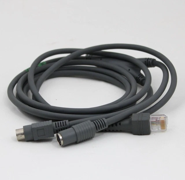 CBA-K01-S07PAR PS2 KEYBOARD Wedge Cable for Motorola Symbol LS2208 ...
