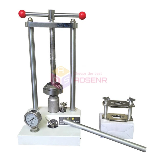DENTAL LAB HYDRAULIC Press Machine Denture Molding Pressure Flask ...