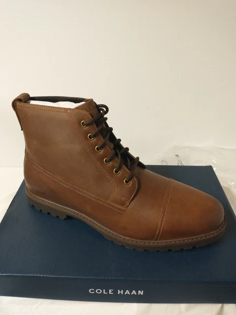 COLE HAAN MEN'S Original Grand+ Lug Boots Brown (Bayou Color) New In ...