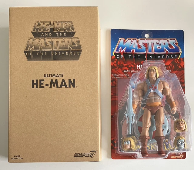 2019 SUPER7 MATTEL He-Man Masters of the Universe Ultimate Filmation He ...