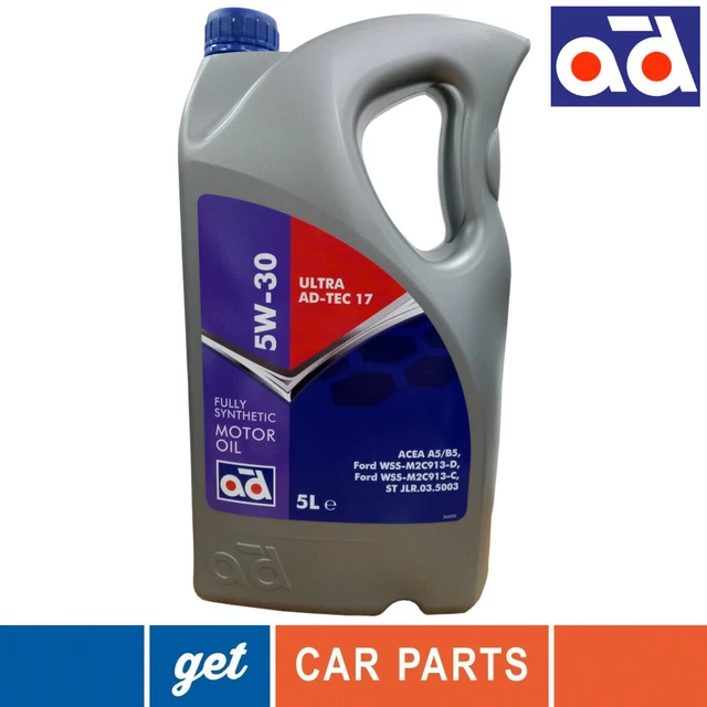 AD FULLY SYNTHETIC Motor Oil 5W30 Ultra Clean Engine Long Service Life ...