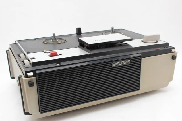 VINTAGE 60’S SONY TC-104 Reel to Reel Tape Corder Energizing Verified ...