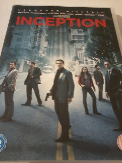 INCEPTION LEONARDO DICAPRIO, Cillian Murphy DVD 2010 Sci-fi Action POST ...