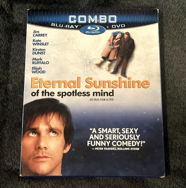 ETERNAL SUNSHINE OF the Spotless Mind Blu-ray & DVD with Slip Cover ...