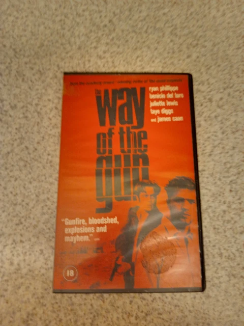 WAY OF THE Gun Big Box Ex Rental Uk Pal Vhs 2001 Ryan Phillippe James ...