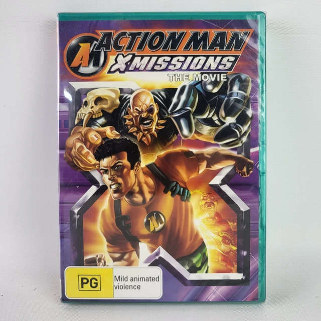 ACTION MAN - X Missions The Movie - Action / Animation / Violence - NEW ...