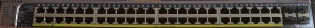 NETGEAR PROSAFE GS748TPS 48-Port PoE Managed Gigabit Switch mit ...