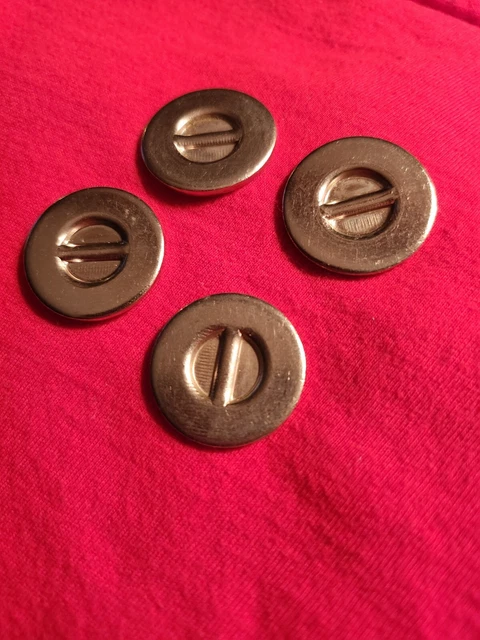 VINTAGE RANGE SERVANT Golf Ball Driving Range Token 24mm- Set 0f 4 £7. ...