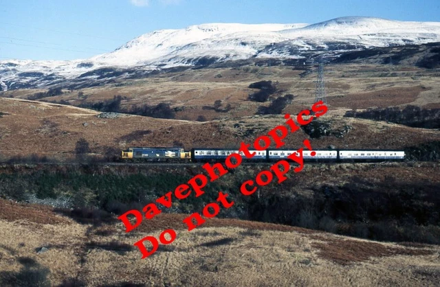ORIGINAL 35MM Slide Diesel /Steam Train / Engine Railway 37413 Midday ...