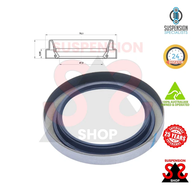 SHAFT SEAL, DRIVE Shaft Suit TOYOTA Hilux 2.0 4WD (RN46, RN36) HILUX ...