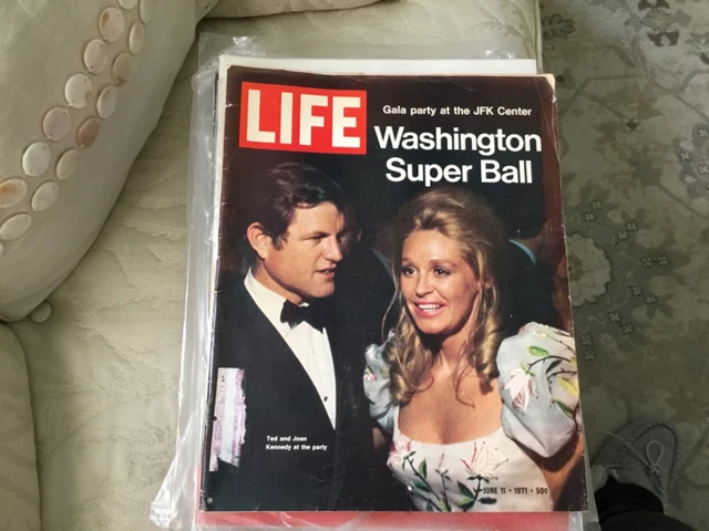 LIFE MAGAZINE JUNE 11, 1971 Ted and Joan Kennedy £9.34 - PicClick UK