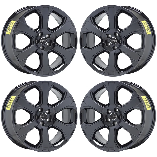 EXCHANGE 22& LAND Range Rover Black Chrome wheels rims Factory OEM set ...