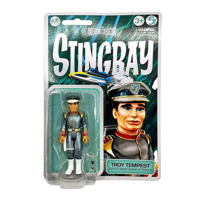 THE GERRY ANDERSON Collection Stringray Troy Tempest Action Figure £13. ...
