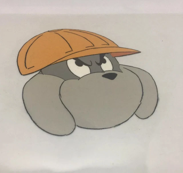 DROOPY MGM TEX Avery Animation Production Cel Spike Bulldog Hand ...