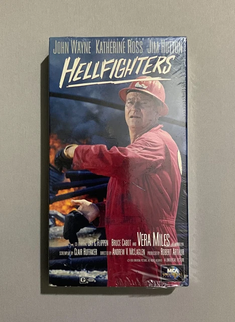 HELLFIGHTERS (VHS, 1968) - John Wayne, Katharine Ross, Jim Hutton ...