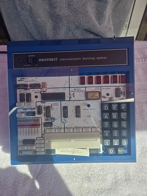 VINTAGE HEATHKIT MICRO Computer Learning System Model ET-3400A. Display ...