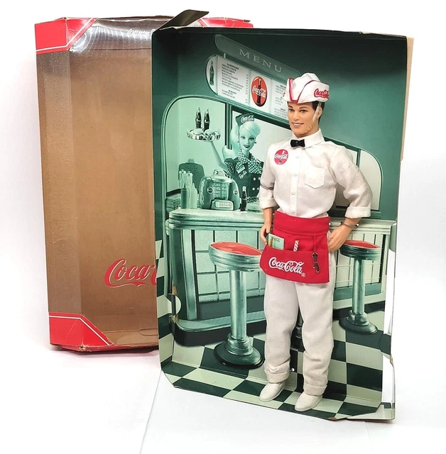 MATTEL KEN COCA-COLA Barbie Puppe Limited Edition Sammler EUR 161,52 ...