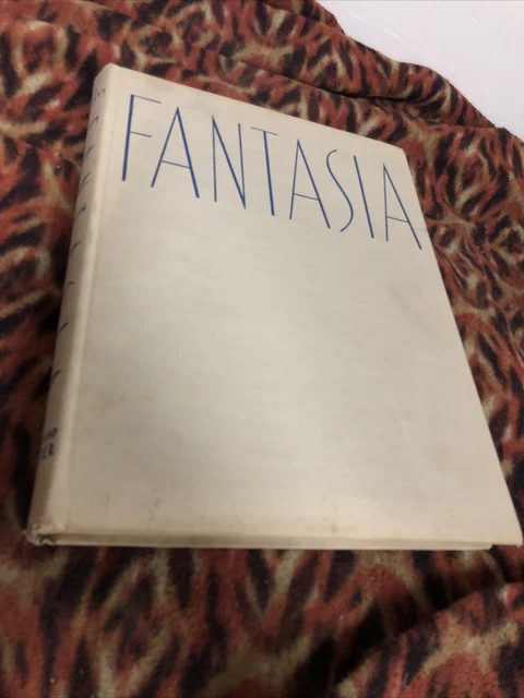 FANTASIA 1940 FIRST Edition Walt Disney 1st/1st Color Plate Mickey ...