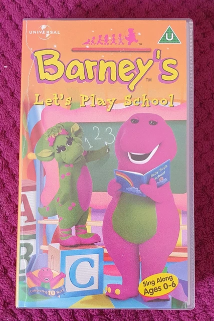 BARNEY - BARNEY'S Let's Play School VHS £5.00 - PicClick UK BARNEY - BARNEY'S Let's Play School VHS £5.00 - PicClick UK