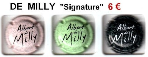 CAPSULE DE CHAMPAGNE DE MILLY "Signature" EUR 6,00 - PicClick FR