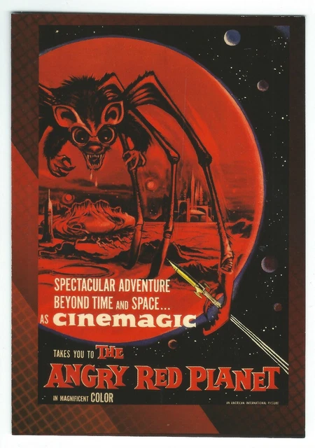 THE VINTAGE POSTER Collection Sci-Fi/Horror Posters Card 38 The Angry ...