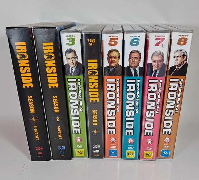 IRONSIDE COMPLETE SERIES Seasons 1-8 DVD Raymond Burr Detective TV Crime 1967 £98.69 - PicClick UK