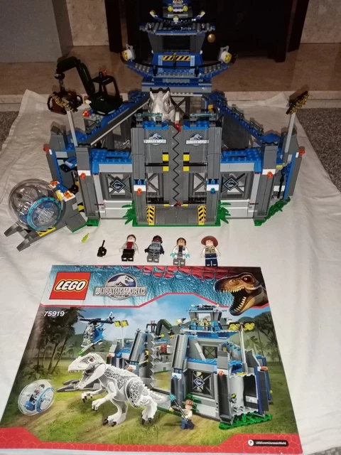 LEGO JURASSIC WORLD - Indominus Rex Breakout Set 75919 with ...