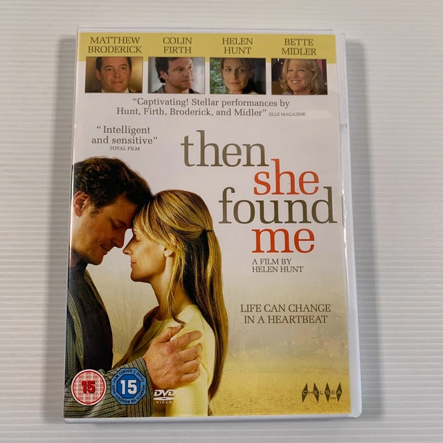 THEN SHE FOUND Me (DVD, 2007) Helen Hunt, Colin Firth, Bette Midler ...