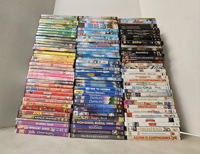WHOLESALE LOT 100+ DVDs Kids & Family Childrens Baby Disney Nickelodeon Potter $33.89 - PicClick AU