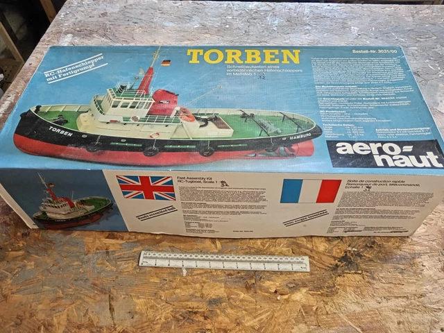 1/32 MODEL BOAT KIT OF TUGBOAT 'TORBEN. by Aeronaut £199.00 - PicClick UK