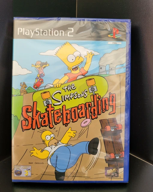 THE SIMPSONS SKATEBOARDING PS2 NEW Sealed FULL Original UK Version ...