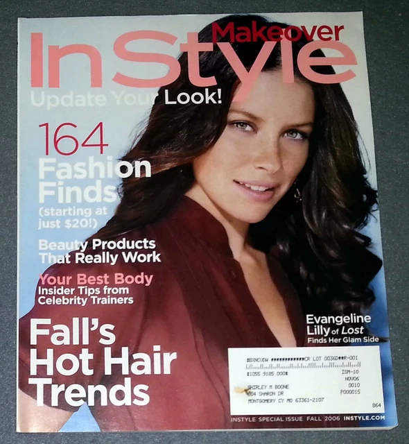 IN STYLE MAGAZINE - Fall 2006 Update Your Look! $18.63 - PicClick
